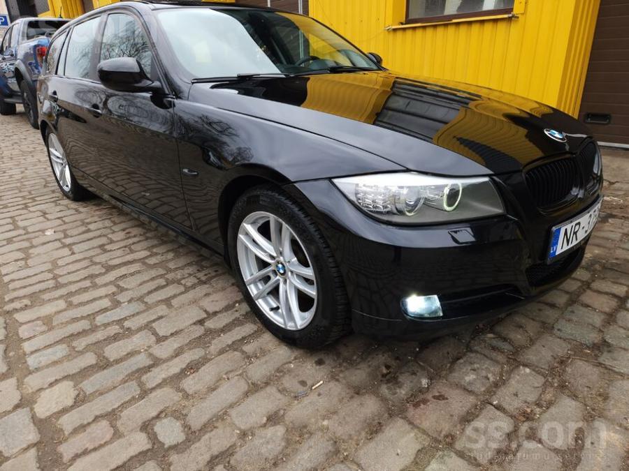 Black BMW 320 2012 in Riga, with an engine capacity of 2.00 L and mileage of 273 thousand km for 4200 €, photo 5 on AUTOMOTO.COM.LV