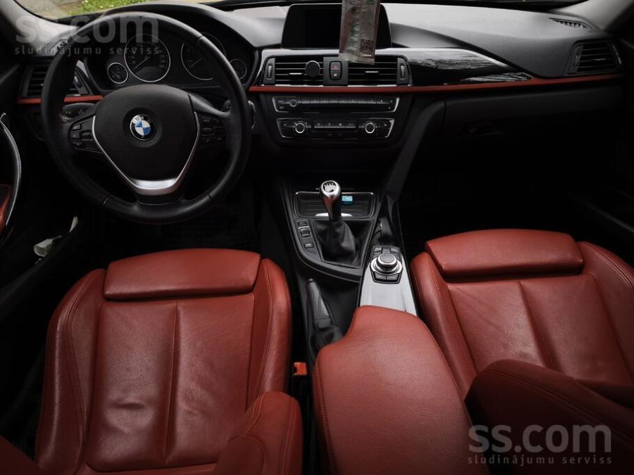 Black BMW 320 2012 in Jelgava, with an engine capacity of 2.00 L and mileage of 266 thousand km for 7700 €, photo 3 on AUTOMOTO.COM.LV