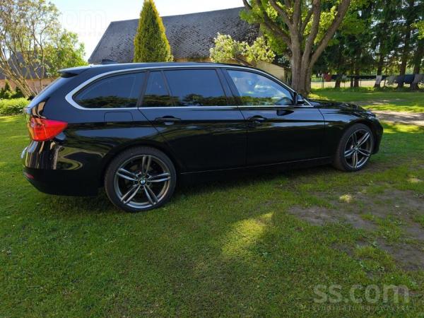 Black BMW 320 2012 in Jelgava, with an engine capacity of 2.00 L and mileage of 266 thousand km for 7700 €, photo 4 on AUTOMOTO.COM.LV