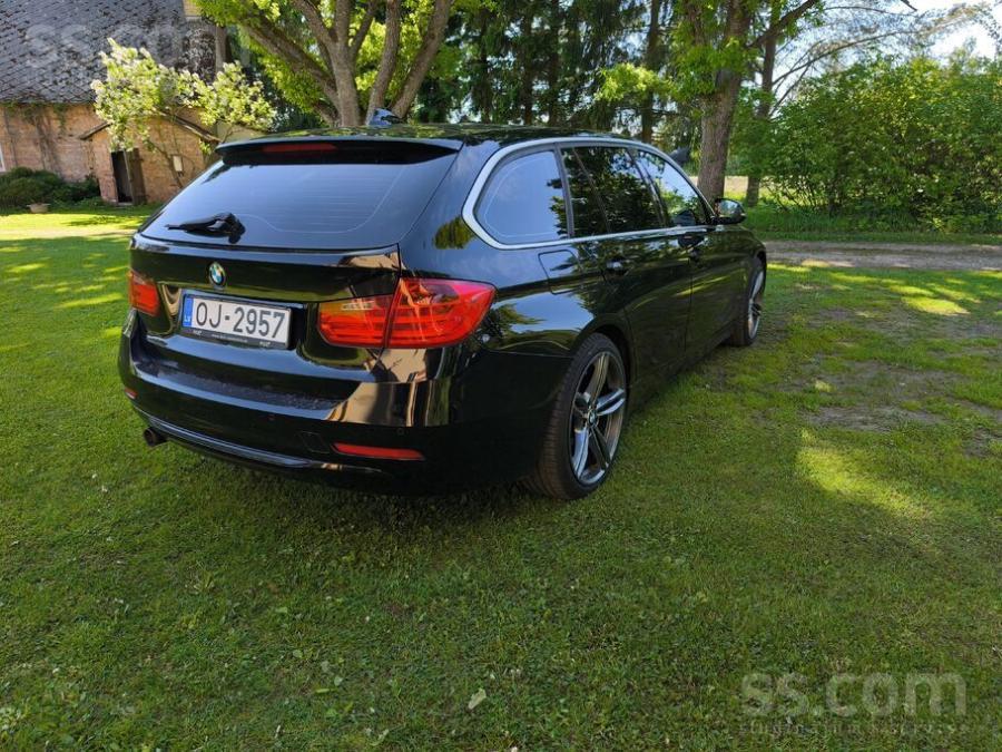 Black BMW 320 2012 in Jelgava, with an engine capacity of 2.00 L and mileage of 266 thousand km for 7700 €, photo 6 on AUTOMOTO.COM.LV