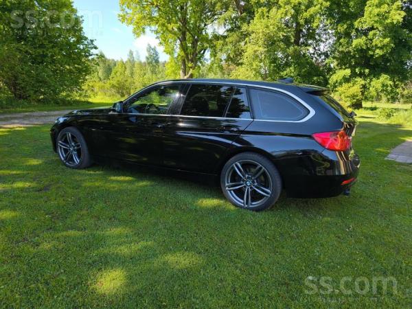 Black BMW 320 2012 in Jelgava, with an engine capacity of 2.00 L and mileage of 266 thousand km for 7700 €, photo 6 on AUTOMOTO.COM.LV