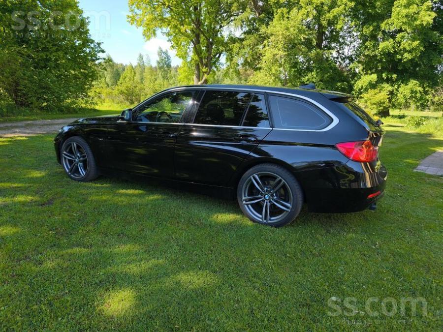 Black BMW 320 2012 in Jelgava, with an engine capacity of 2.00 L and mileage of 266 thousand km for 7700 €, photo 7 on AUTOMOTO.COM.LV
