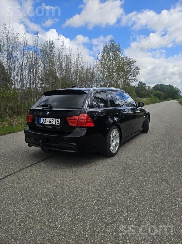 Black BMW 320 2012 in Tukums, with an engine capacity of 2.00 L and mileage of 295 thousand km for 6300 €, photo 2 on AUTOMOTO.COM.LV