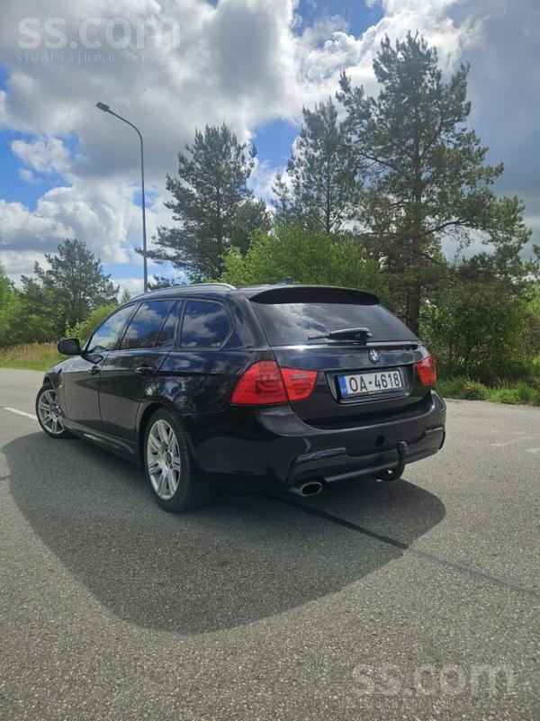 Black BMW 320 2012 in Tukums, with an engine capacity of 2.00 L and mileage of 295 thousand km for 6300 €, photo 3 on AUTOMOTO.COM.LV