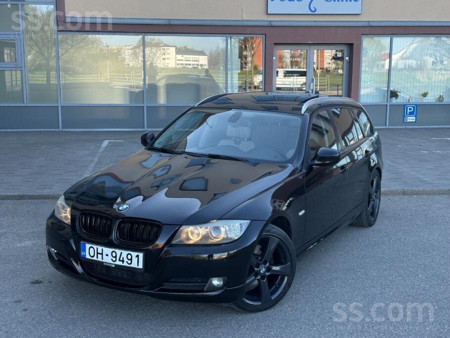 Black BMW 320 2012 in Jelgava, with an engine capacity of 2.00 L and mileage of 285 thousand km for 6350 €, photo 4 on AUTOMOTO.COM.LV