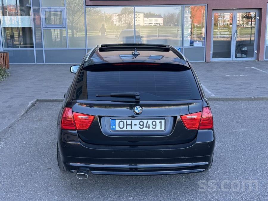 Black BMW 320 2012 in Jelgava, with an engine capacity of 2.00 L and mileage of 285 thousand km for 6350 €, photo 6 on AUTOMOTO.COM.LV