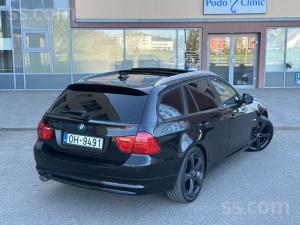 Black BMW 320 2012 in Jelgava, with an engine capacity of 2.00 L and mileage of 285 thousand km for 6350 €, photo 7 on AUTOMOTO.COM.LV
