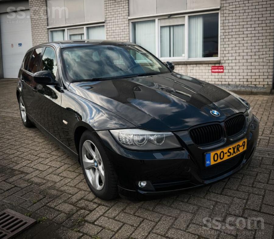 Black BMW 320 2012 in Balvi, with an engine capacity of 2.00 L and mileage of 358 thousand km for 4850 €, photo 1 on AUTOMOTO.COM.LV