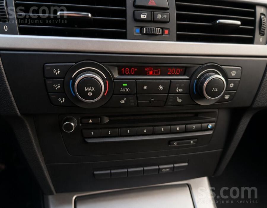 Black BMW 320 2012 in Balvi, with an engine capacity of 2.00 L and mileage of 358 thousand km for 4850 €, photo 6 on AUTOMOTO.COM.LV