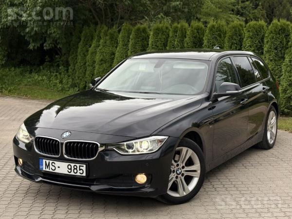 Black BMW 320 2012 in Talsi, with an engine capacity of 2.00 L and mileage of 323 thousand km for 6750 €, photo 1 on AUTOMOTO.COM.LV