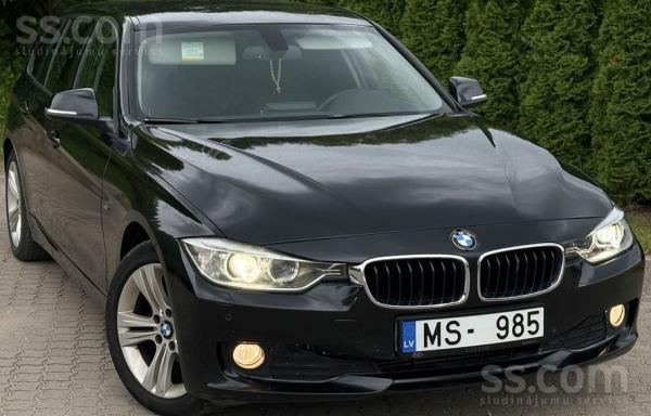 Black BMW 320 2012 in Talsi, with an engine capacity of 2.00 L and mileage of 323 thousand km for 6750 €, photo 5 on AUTOMOTO.COM.LV