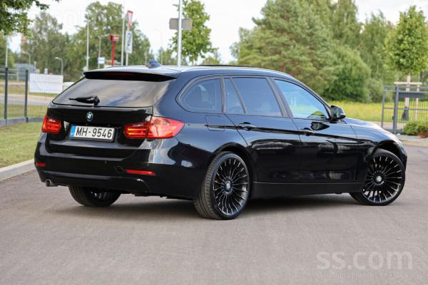 Black BMW 320 2012 in Jelgava, with an engine capacity of 2.00 L and mileage of 0 thousand km for 7650 €, photo 4 on AUTOMOTO.COM.LV