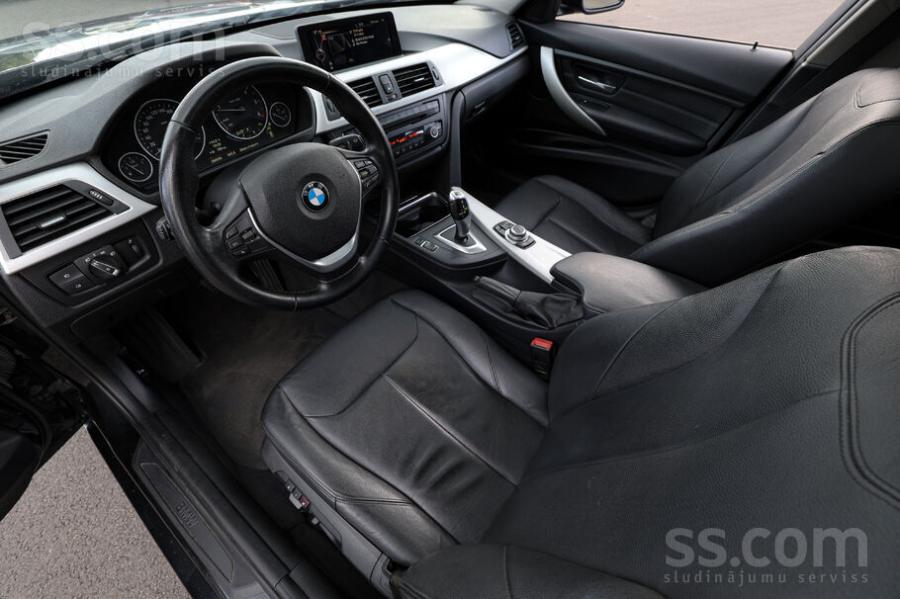Melns BMW 320 2012 Jelgava, ar dzinēja tilpumu 2.00 L un nobraukumu 0 tūkst. km par 7650 €, foto 9 vietnē AUTOMOTO.COM.LV