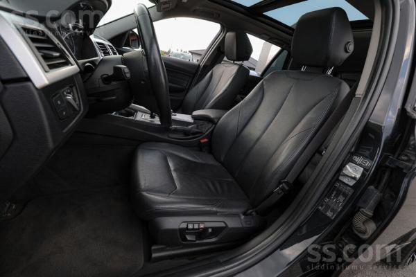 Black BMW 320 2012 in Jelgava, with an engine capacity of 2.00 L and mileage of 0 thousand km for 7650 €, photo 9 on AUTOMOTO.COM.LV
