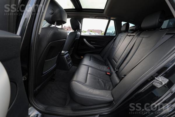 Black BMW 320 2012 in Jelgava, with an engine capacity of 2.00 L and mileage of 0 thousand km for 7650 €, photo 10 on AUTOMOTO.COM.LV