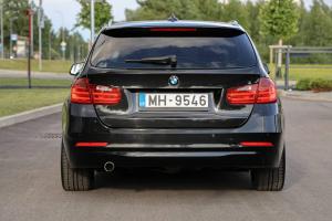 Black BMW 320 2012 in Jelgava, with an engine capacity of 2.00 L and mileage of 286 thousand km for 7650 €, photo 6 on AUTOMOTO.COM.LV