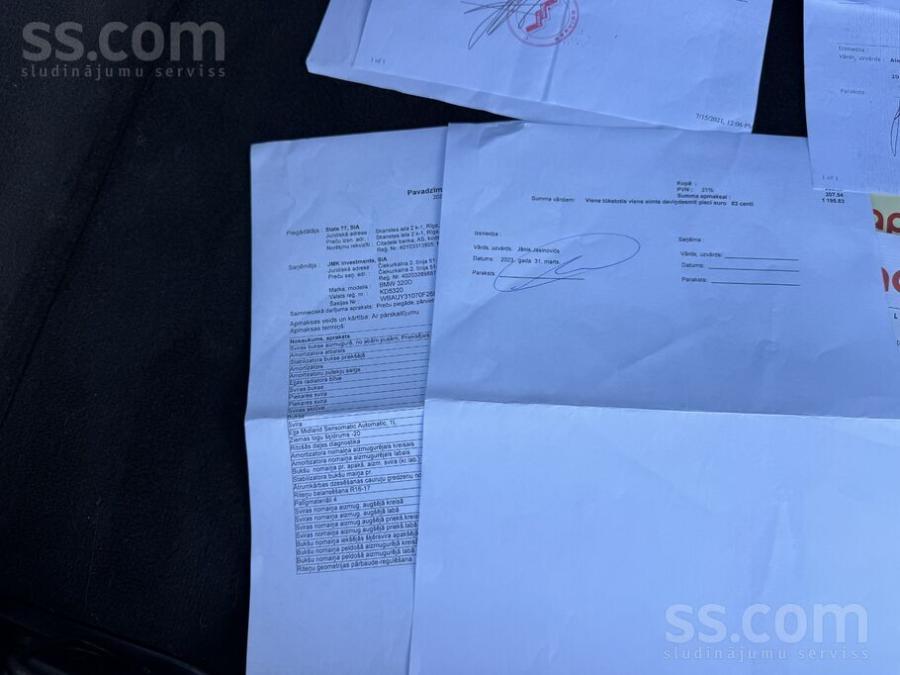 Черный БМВ 320 2012 в Рига, объемом двигателя 2.00 л и пробегом 339 тыс. км за 5990 €, фото 32 на AUTOMOTO.COM.LV