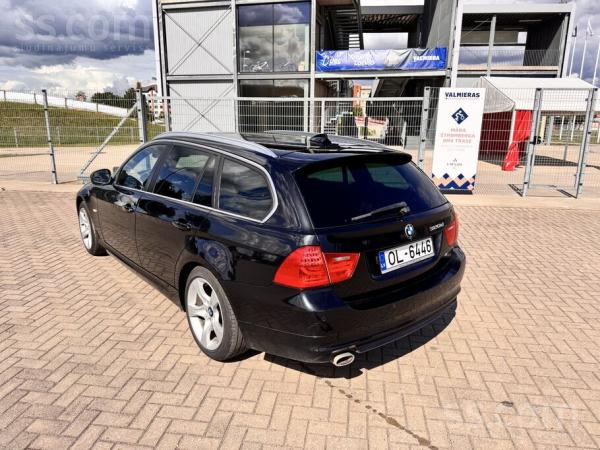Black BMW 320 2012 in Valmiera, with an engine capacity of 2.00 L and mileage of 297 thousand km for 5700 €, photo 3 on AUTOMOTO.COM.LV