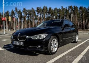 Black BMW 320 2012 in Riga, with an engine capacity of 2.00 L and mileage of 295 thousand km for 8200 €, photo 3 on AUTOMOTO.COM.LV