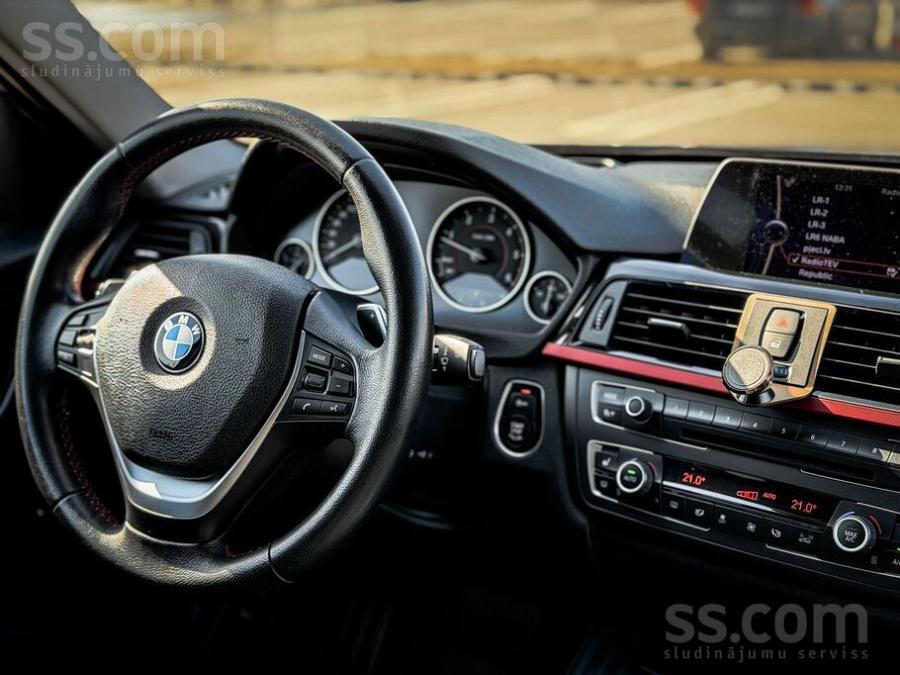Black BMW 320 2012 in Riga, with an engine capacity of 2.00 L and mileage of 295 thousand km for 8200 €, photo 6 on AUTOMOTO.COM.LV