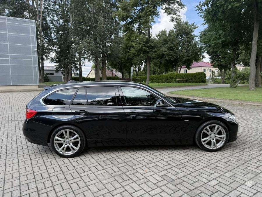 Black BMW 320 2012 in Marijampole, with an engine capacity of 2.00 L and mileage of 278 thousand km for 8200 €, photo 6 on AUTOMOTO.COM.LV
