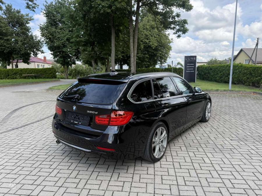 Black BMW 320 2012 in Marijampole, with an engine capacity of 2.00 L and mileage of 278 thousand km for 8200 €, photo 7 on AUTOMOTO.COM.LV