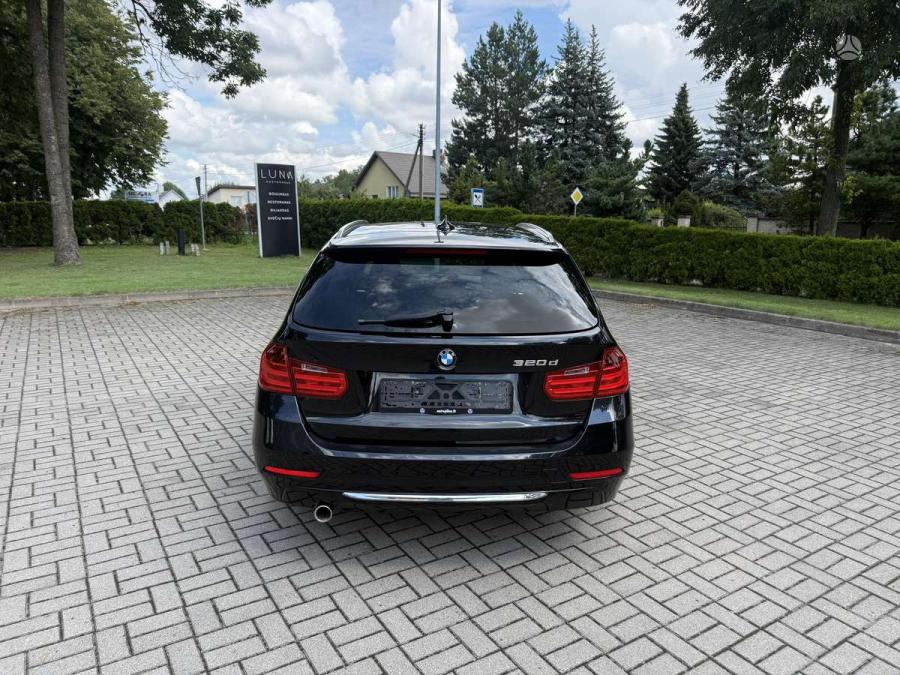 Black BMW 320 2012 in Marijampole, with an engine capacity of 2.00 L and mileage of 278 thousand km for 8200 €, photo 9 on AUTOMOTO.COM.LV