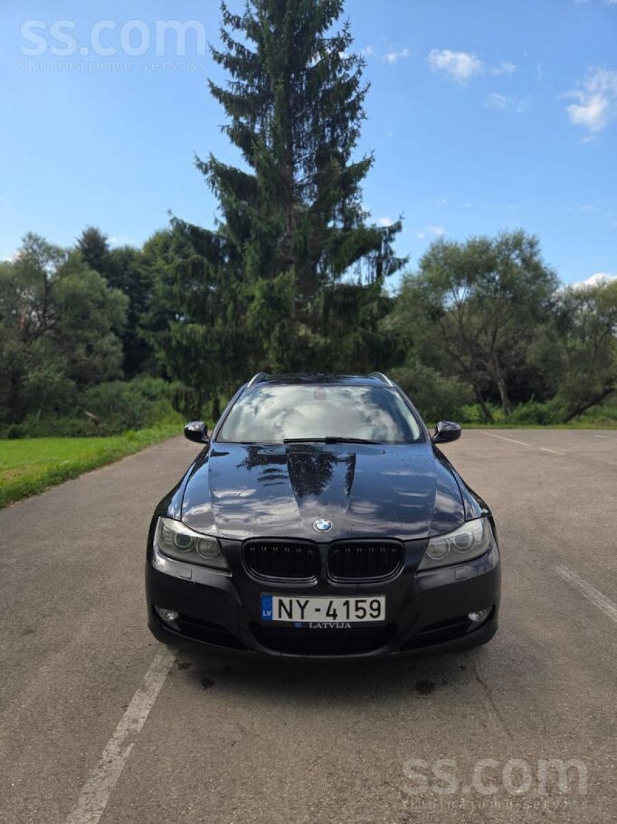 Black BMW 320 2012 in Preili, with an engine capacity of 2.00 L and mileage of 337 thousand km for 6500 €, photo 6 on AUTOMOTO.COM.LV