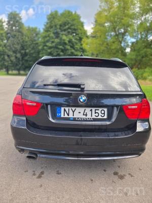 Black BMW 320 2012 in Preili, with an engine capacity of 2.00 L and mileage of 337 thousand km for 6500 €, photo 8 on AUTOMOTO.COM.LV
