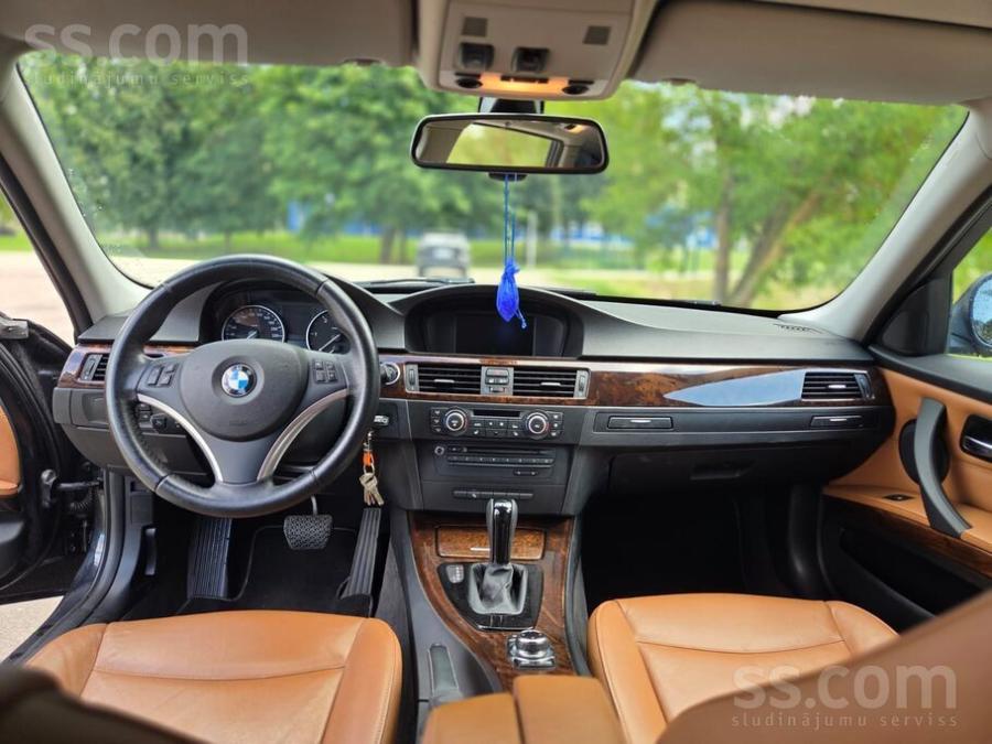 Black BMW 320 2012 in Preili, with an engine capacity of 2.00 L and mileage of 337 thousand km for 6500 €, photo 23 on AUTOMOTO.COM.LV