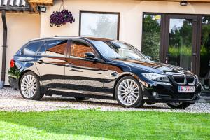 Black BMW 320 2012 in Tukums, with an engine capacity of 2.00 L and mileage of 380 thousand km for 5250 €, photo  on AUTOMOTO.COM.LV