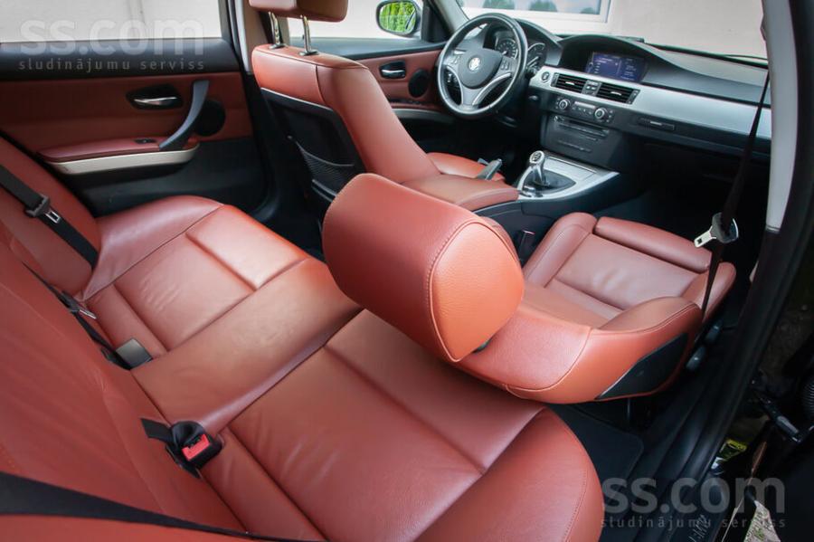 Black BMW 320 2012 in Tukums, with an engine capacity of 2.00 L and mileage of 380 thousand km for 5250 €, photo 3 on AUTOMOTO.COM.LV
