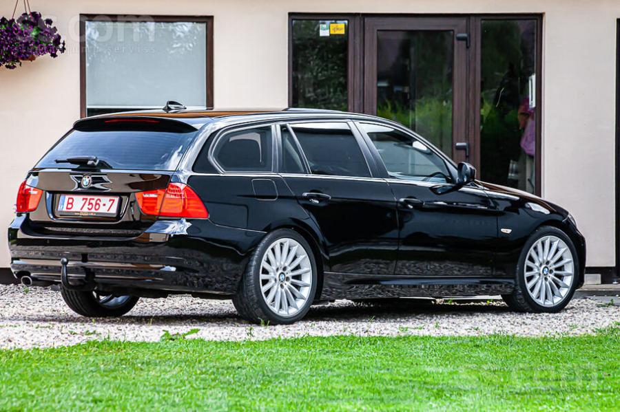Black BMW 320 2012 in Tukums, with an engine capacity of 2.00 L and mileage of 380 thousand km for 5250 €, photo 5 on AUTOMOTO.COM.LV