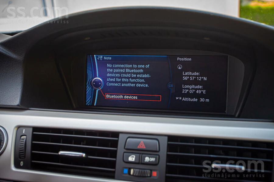 Black BMW 320 2012 in Tukums, with an engine capacity of 2.00 L and mileage of 380 thousand km for 5250 €, photo 21 on AUTOMOTO.COM.LV