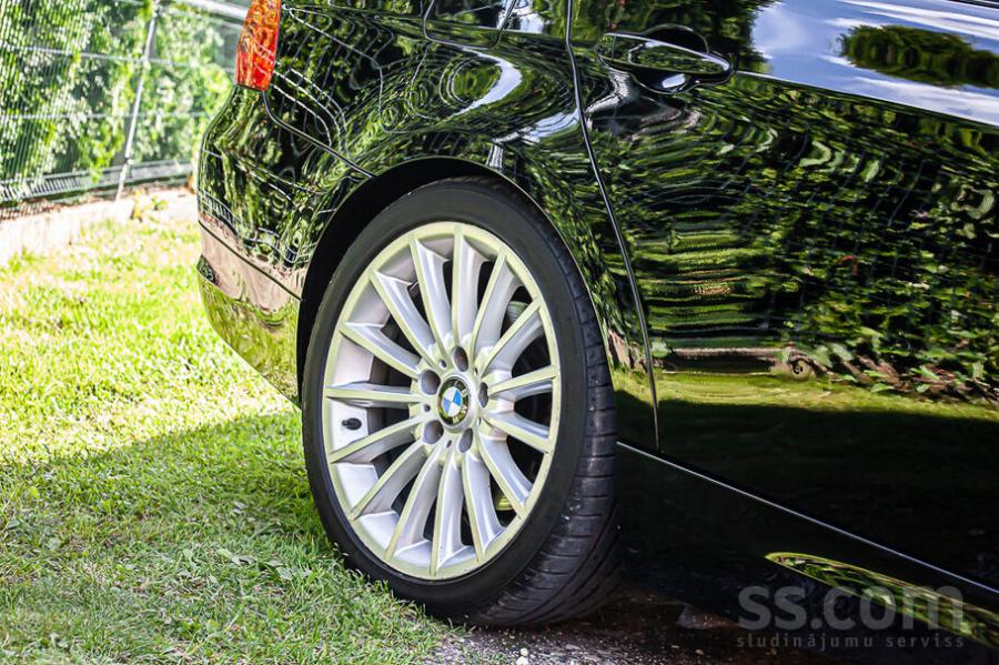 Black BMW 320 2012 in Tukums, with an engine capacity of 2.00 L and mileage of 380 thousand km for 5250 €, photo 32 on AUTOMOTO.COM.LV