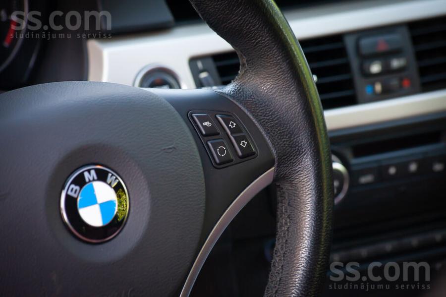 Black BMW 320 2012 in Tukums, with an engine capacity of 2.00 L and mileage of 380 thousand km for 5250 €, photo 36 on AUTOMOTO.COM.LV