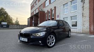 Black BMW 320 2012 in Valmiera, with an engine capacity of 2.00 L and mileage of 310 thousand km for 7900 €, photo  on AUTOMOTO.COM.LV