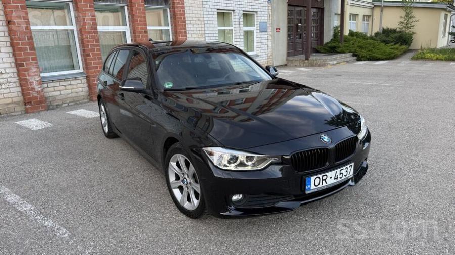 Black BMW 320 2012 in Valmiera, with an engine capacity of 2.00 L and mileage of 310 thousand km for 7900 €, photo 8 on AUTOMOTO.COM.LV