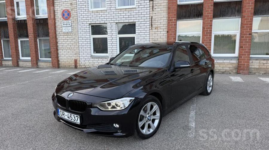 Black BMW 320 2012 in Valmiera, with an engine capacity of 2.00 L and mileage of 310 thousand km for 7900 €, photo 9 on AUTOMOTO.COM.LV