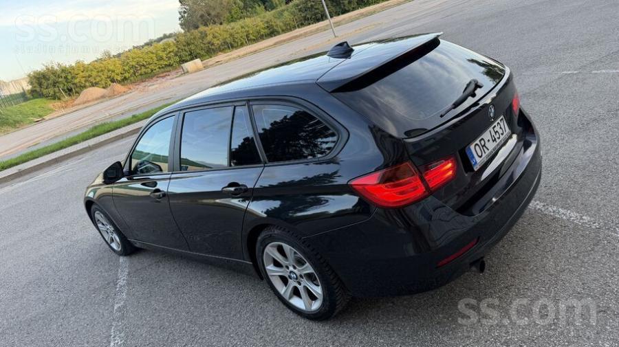 Black BMW 320 2012 in Valmiera, with an engine capacity of 2.00 L and mileage of 310 thousand km for 7900 €, photo 13 on AUTOMOTO.COM.LV