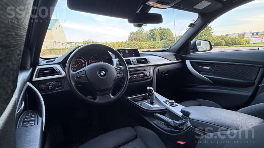Black BMW 320 2012 in Valmiera, with an engine capacity of 2.00 L and mileage of 310 thousand km for 7900 €, photo 19 on AUTOMOTO.COM.LV