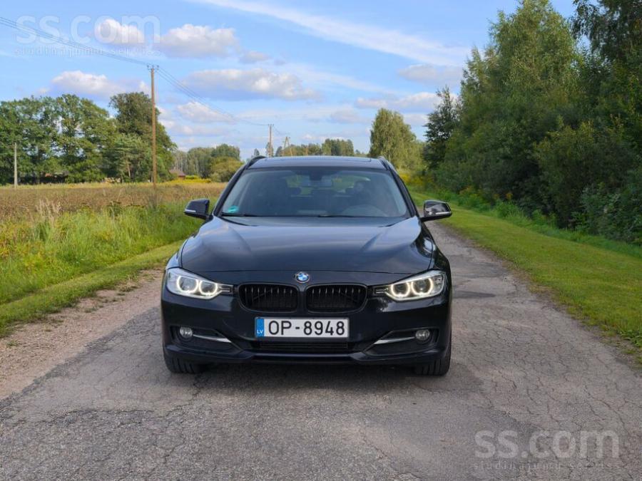 Black BMW 320 2012 in Jelgava, with an engine capacity of 2.00 L and mileage of 309 thousand km for 7100 €, photo 1 on AUTOMOTO.COM.LV