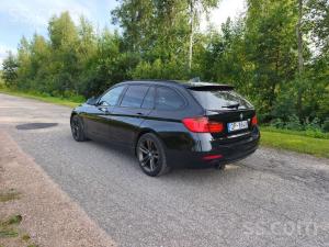 Black BMW 320 2012 in Jelgava, with an engine capacity of 2.00 L and mileage of 309 thousand km for 7100 €, photo 7 on AUTOMOTO.COM.LV