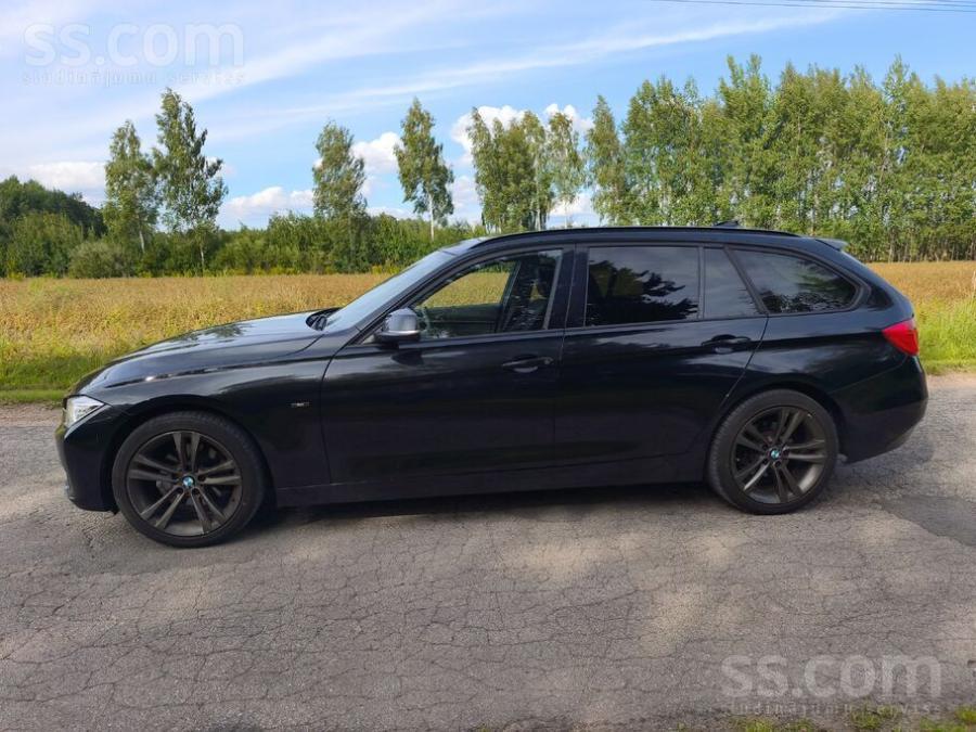 Black BMW 320 2012 in Jelgava, with an engine capacity of 2.00 L and mileage of 309 thousand km for 7100 €, photo 8 on AUTOMOTO.COM.LV