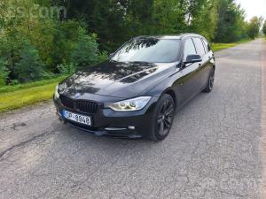 Black BMW 320 2012 in Jelgava, with an engine capacity of 2.00 L and mileage of 309 thousand km for 7100 €, photo 9 on AUTOMOTO.COM.LV