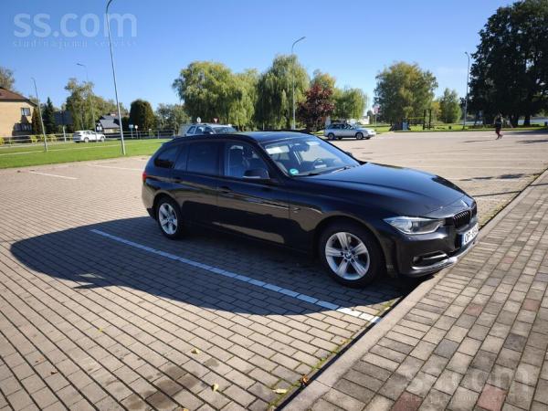 Black BMW 320 2012 in Jelgava, with an engine capacity of 2.00 L and mileage of 309 thousand km for 6900 €, photo 1 on AUTOMOTO.COM.LV