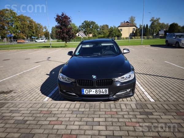 Black BMW 320 2012 in Jelgava, with an engine capacity of 2.00 L and mileage of 309 thousand km for 6900 €, photo 3 on AUTOMOTO.COM.LV