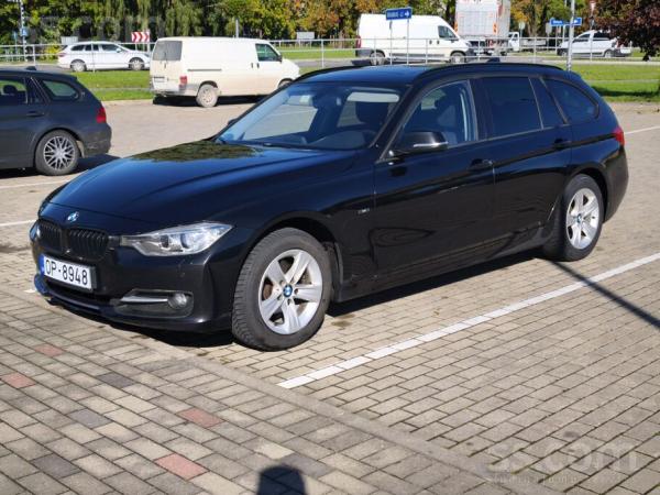 Black BMW 320 2012 in Jelgava, with an engine capacity of 2.00 L and mileage of 309 thousand km for 6900 €, photo 4 on AUTOMOTO.COM.LV