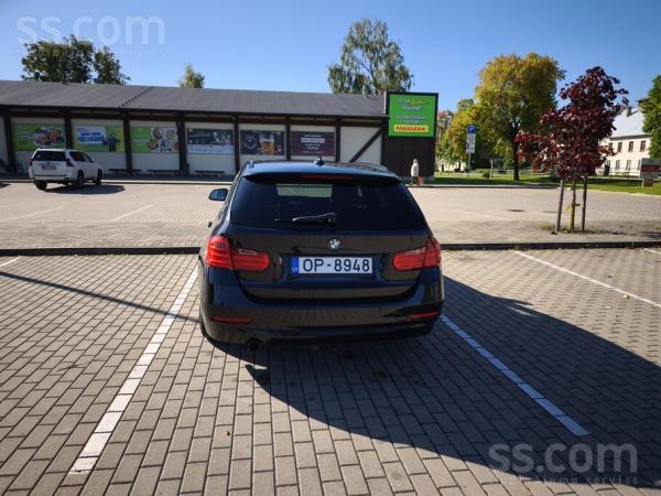 Black BMW 320 2012 in Jelgava, with an engine capacity of 2.00 L and mileage of 309 thousand km for 6900 €, photo 7 on AUTOMOTO.COM.LV