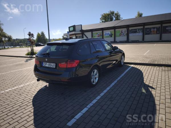 Black BMW 320 2012 in Jelgava, with an engine capacity of 2.00 L and mileage of 309 thousand km for 6900 €, photo 8 on AUTOMOTO.COM.LV
